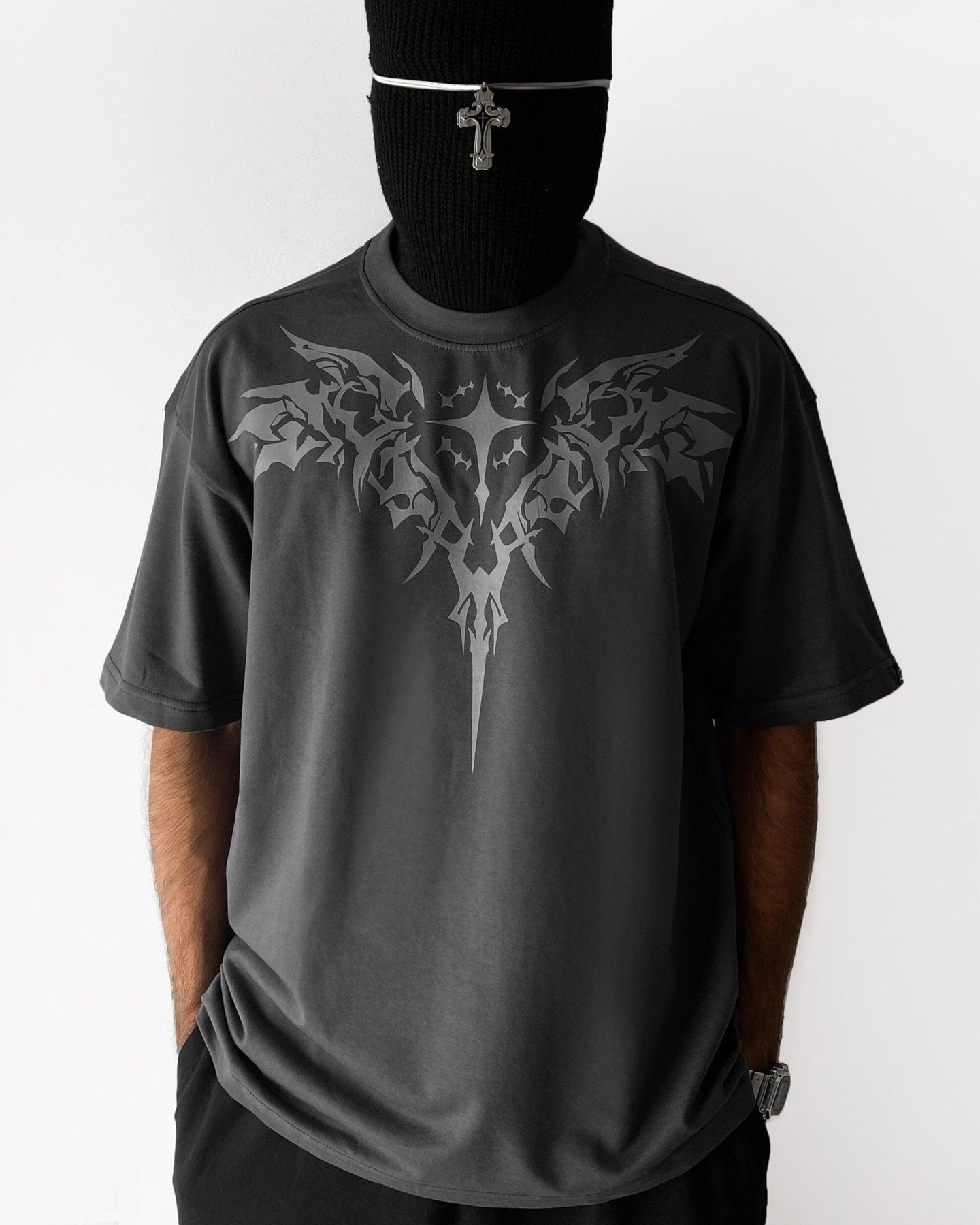 Gothic Angel / Streetwear / Oversized T-Shirt – ZAMS