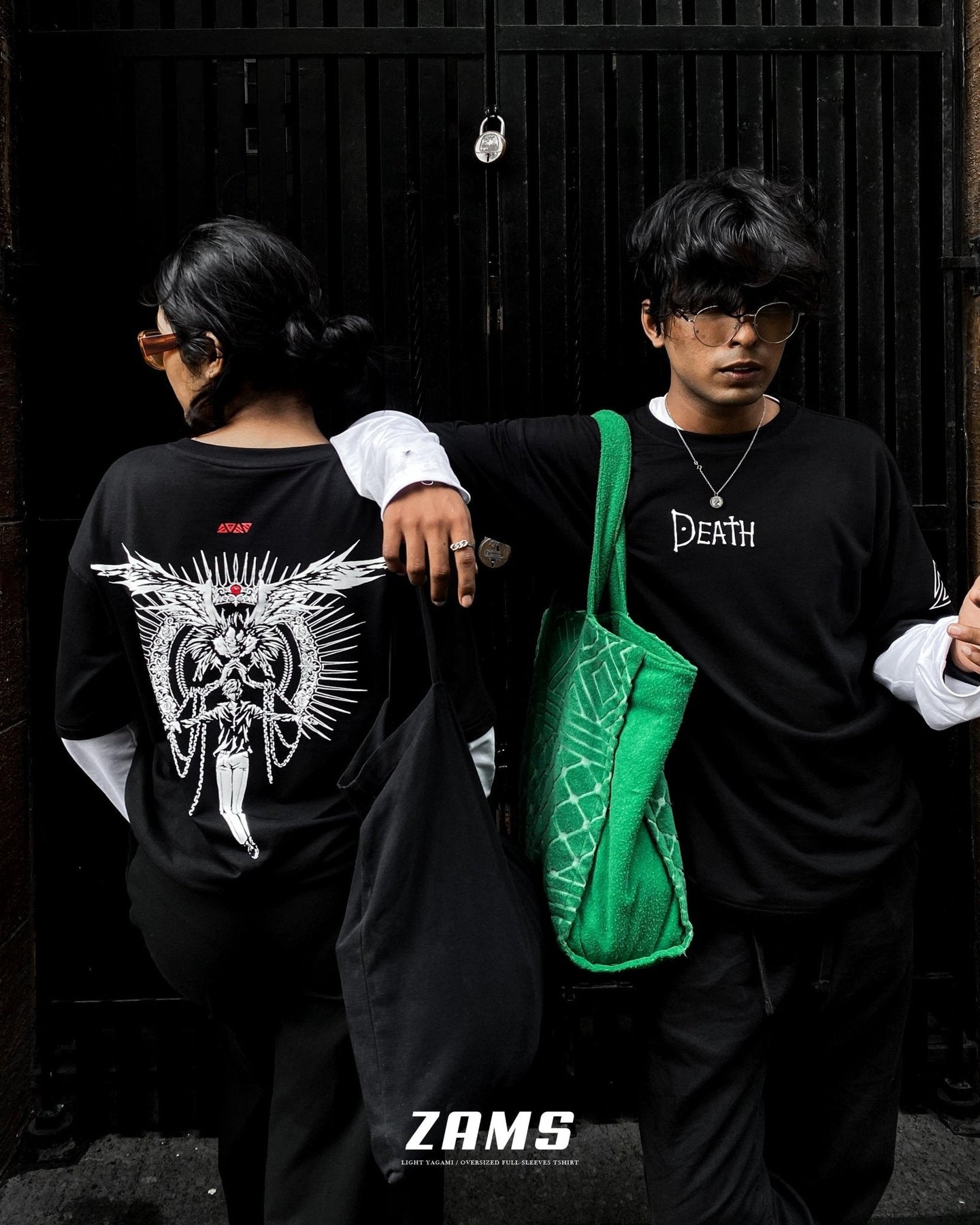 Light Yagami / Death Note / Oversized Full Sleeves T-Shirt – ZAMS